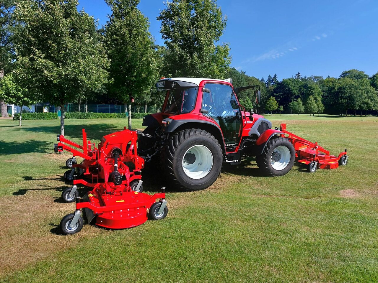 Wiedenmann at Galabau 2022 – Super mower TriCut in the race